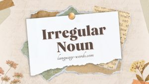 Irregular Noun: Definition, Types, and Examples - Mastering English Grammar