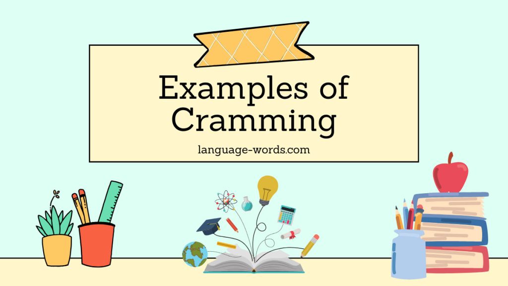 Avoid Cramming: Strategies for Efficient Studying